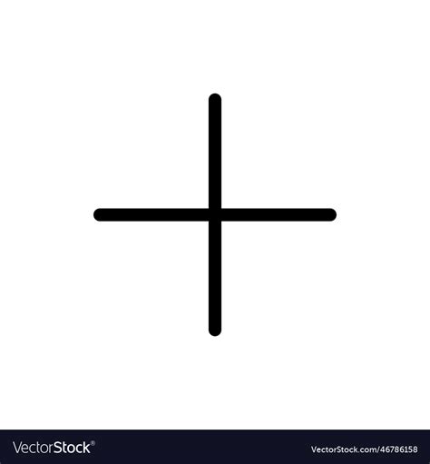 plus icon add plus icon royalty free vector image