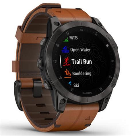 Garmin Epix Gen 2 Sapphire Chestnut Titanium 010 02582 30 Smartwatch