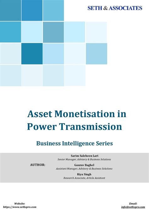 Asset Monetisation In Power Transmission