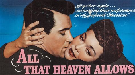All That Heaven Allows 1955 Film Jane Wyman Rock Hudson