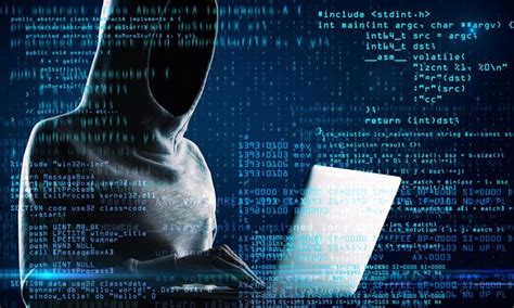 Premium Photo Computing And Criminal Concept Hacker With Laptop And