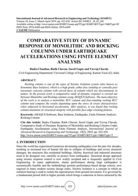 Analysis Of Alternate Load Path Method Of Modular Structures Pdf