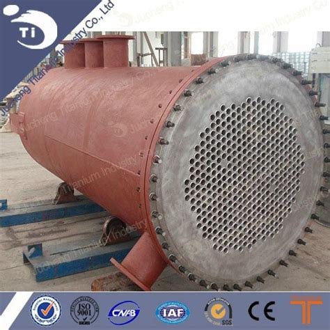 Best Price Titanium Shell Tube Heat Exchanger JCTY Baoji Juchengti China Manufacturer