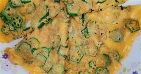 秋葵煎蛋素食料理方便料理簡單料理快速料理清冰箱料理 食譜與作法 by Sophie廚坊 Cookpad
