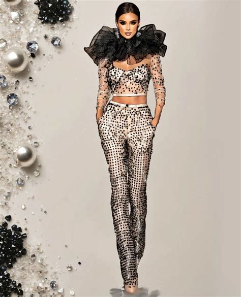 Fashion Illustration Fashion Art Haute Couture Nina Dim Illustrates