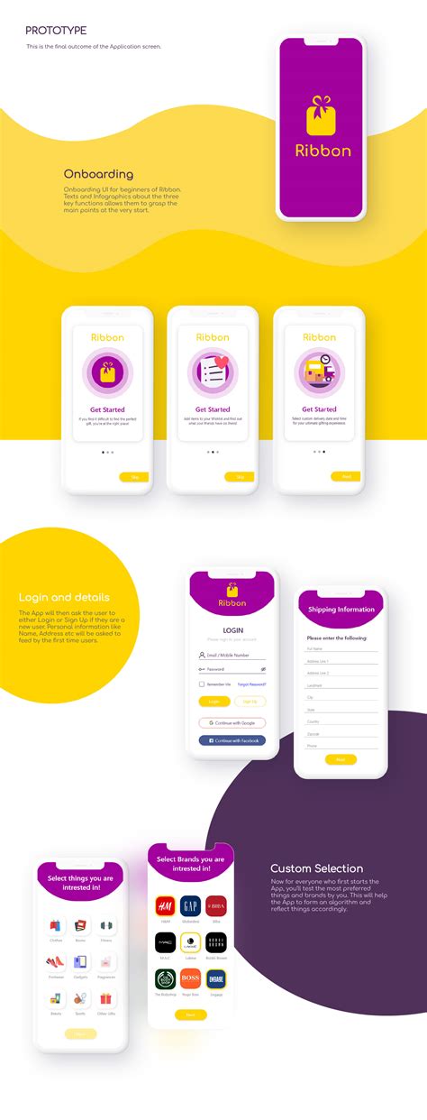 Ribbon Uiux On Behance