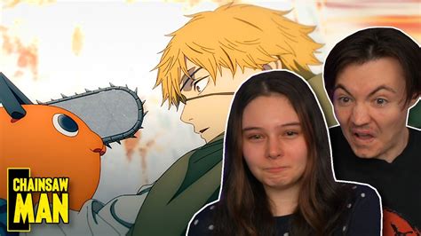 Already Crying Chainsaw Man Episode 1 Reaction Csm Anime