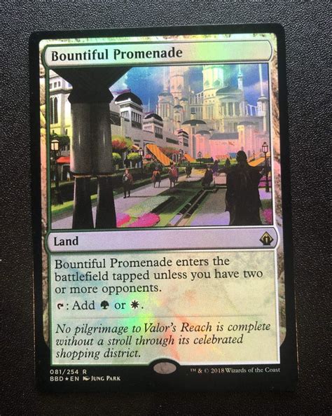 Bountiful Promenade Foil Mtg Battlebond Proxy King