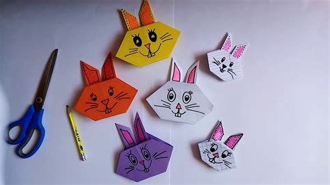 Заек от хартия оригами Youtube