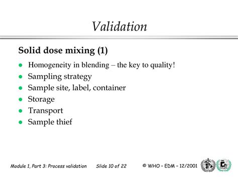 PPT Validation Part 3 Process Validation PowerPoint Presentation Free Download ID 265940