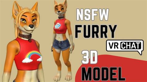 I Will Create Custom Vrchat Avatar Vr Furry Fursona Nsfw D Model My Xxx Hot Girl