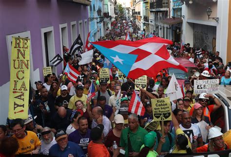 Us Elected Officials Call For Puerto Rico Governor To Resign As
