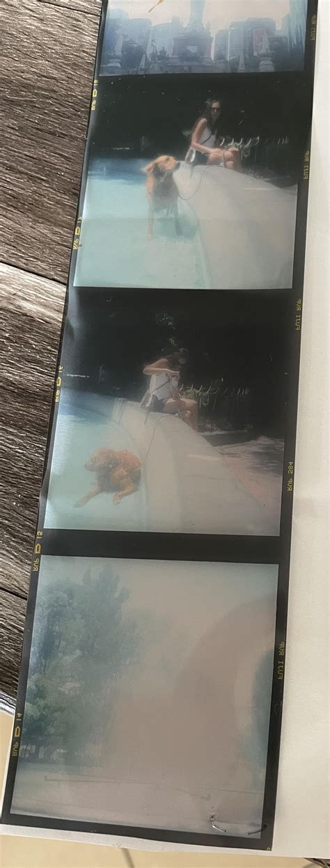 Weird Slides From Expired Velvia 50 R Darkroom