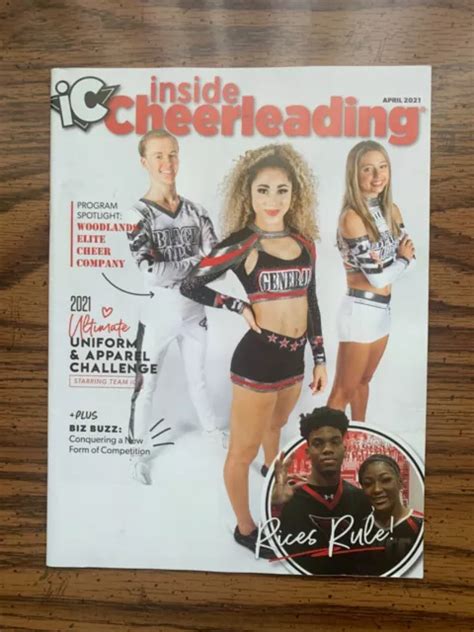 Inside Cheerleading April 2021 Teens Cheerleaders Cheer Magazine