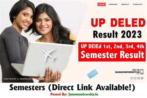 Up Deled Result 2023 For 1st 4th Semesters Direct Link