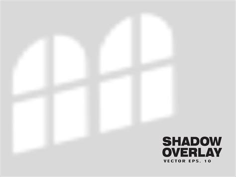 Premium Vector Windows Shadow Overlay Scene Eps 10