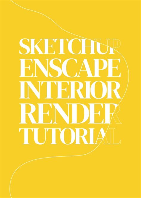 Sketchup Enscape Interior Render Tutorial Toko Buku Madza