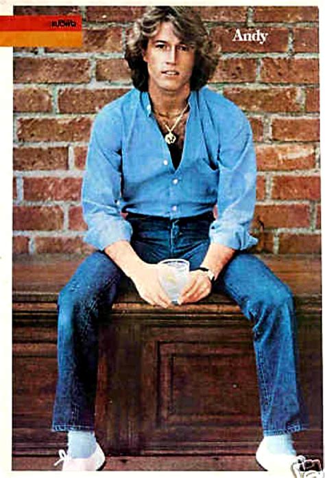 Andy Gibb Bee Gees Board Style Fashion Male Celebrities Men S