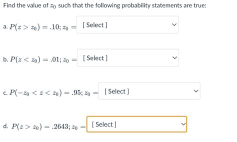 Solved Find The Value Of Zo Such That The Following Chegg Com