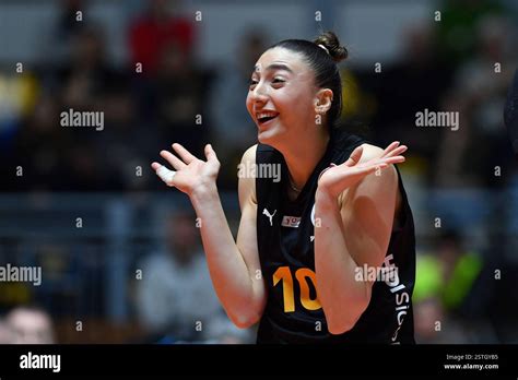 Aycin Akyol Of Galatasaray During The Match Between Reale Mutua Fenera