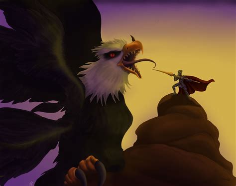 Demon Eagle By Saidhanders On Deviantart