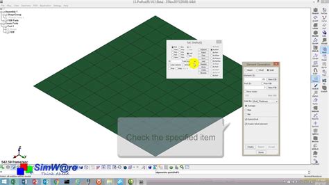 How To Generate The Thick Shell Element In Ls Prepost 2 Youtube