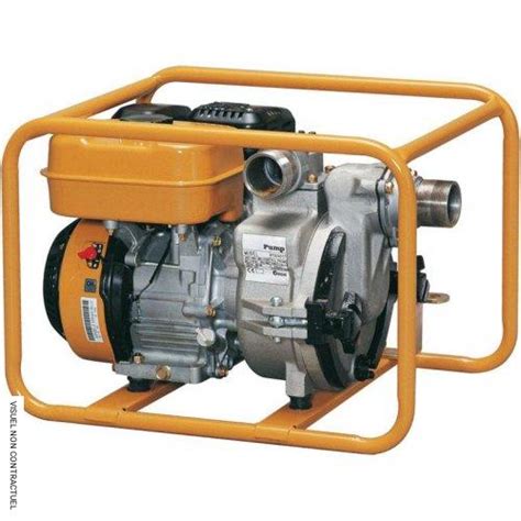 Groupe Motopompe Swt 50 Ex A Essence 750 Lmin Eaux Tres Chargees