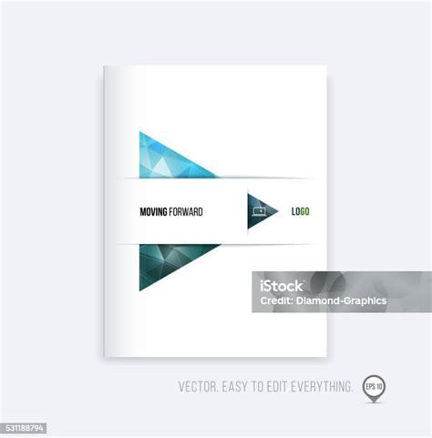 Brochure Template Layout Cover Design Annual Report Magazine向量圖形及更多報告