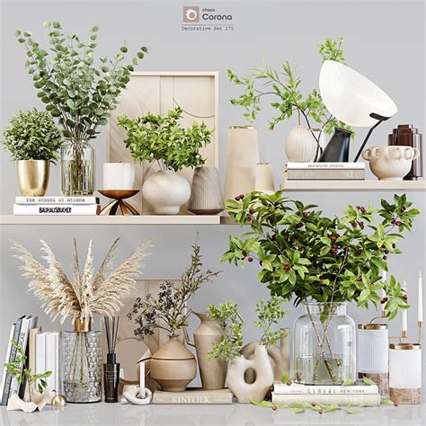 Decorative Set 171 Decorative Set 3d Model