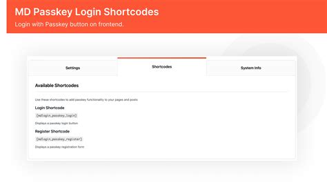 Multidots Passkey Login Passwordless Login For Wordpress Wordpress Plugin