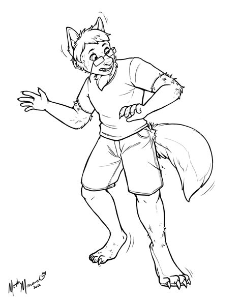 Seda Werewolf Tf Sketch — Weasyl