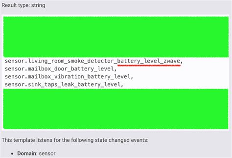Template To Generate String Of Entityids With Low Battery Only