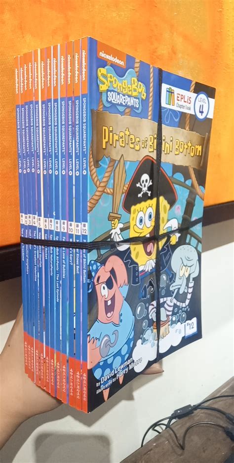 Spongebob Squarepants Series 12 Books By David Lewman Bookworm Hanoi