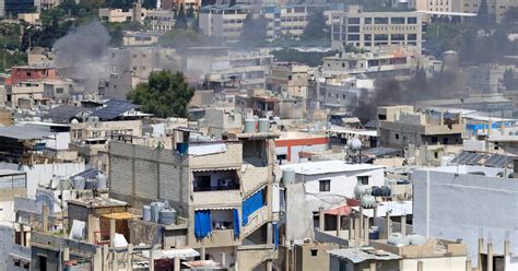 At Least 5 People Killed In A Palestinian Refugee Camp In Lebanon The