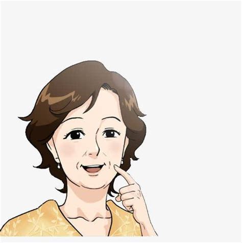 妈妈卡通头像图片可爱 妈妈卡通头像图片大全配图网