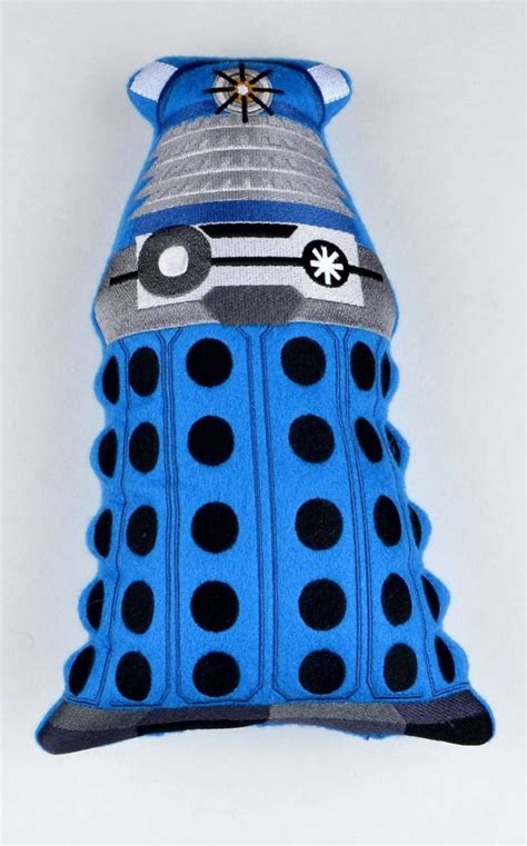 Dr Space Time Evil Robot Stuffie String Theory Fabric Art
