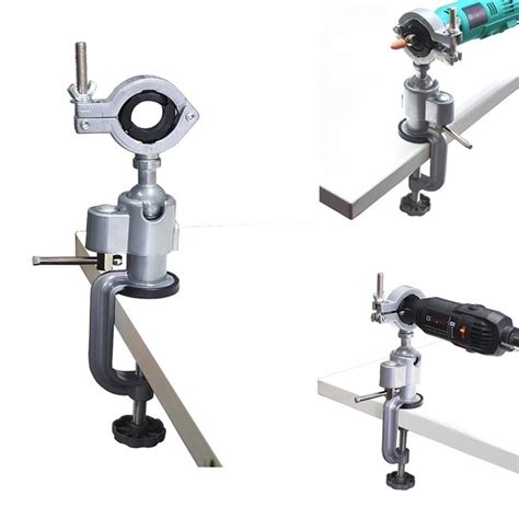 Portable Electric Drill Stand Holder Mini Drill Rotary Tools Table Vice