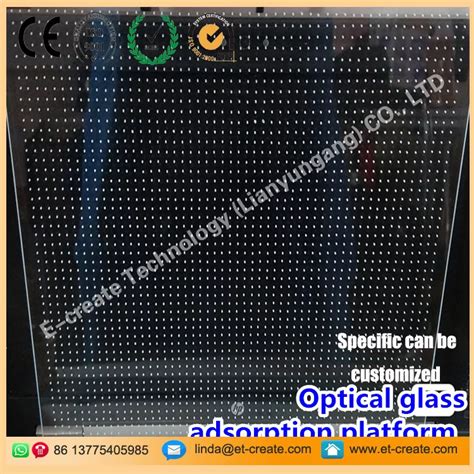 Optical Glass Adsorption Platform，glass Dense Hole Plate，glass Vacuum