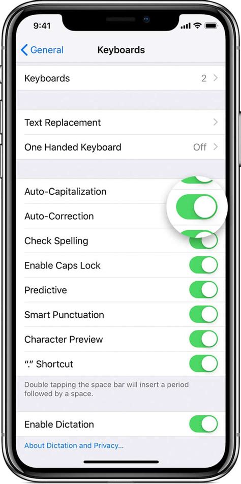 Turn Off The Predictive Text On Iphone Page Start