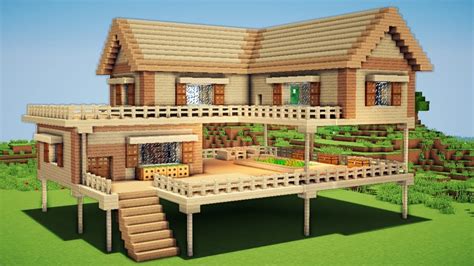 Holz Haus Bauen Minecraft Bong Aus Holz Bauen