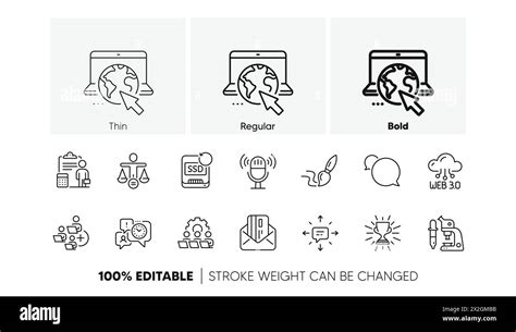Add Team Time Management And Microscope Line Icons For Web App Printing Line Icons Vector