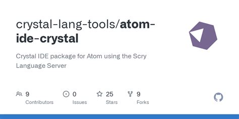 Github Crystal Lang Toolsatom Ide Crystal Crystal Ide Package For
