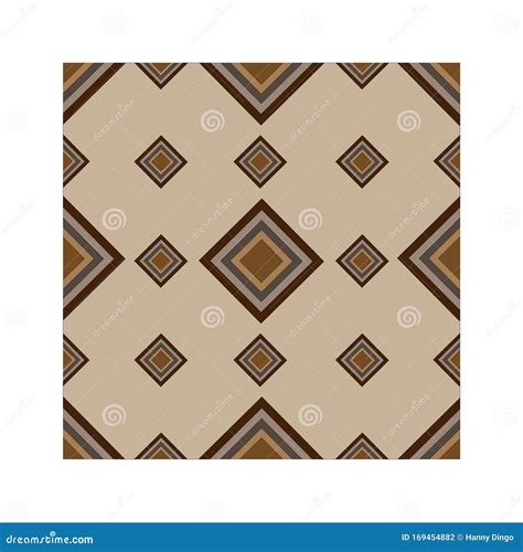 Seamless Pattern Reactangle Abstract Vector Stock Vector Illustration