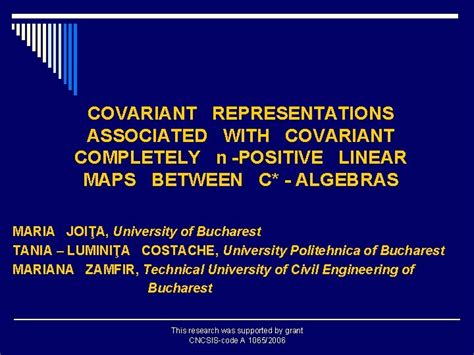 Covariant Representations Associated With Covariant Completely N Positive