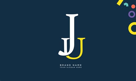Alphabet Letters Initials Monogram Logo Ju Uj J And U 9885710 Vector Art At Vecteezy