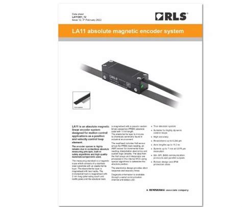 Linear Absolute Encoder La11 At Rs 64565piece In Sas Nagar Id