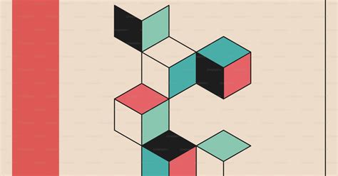 추상적인 기하학적 모양과 선 복고풍 스타일 색상으로 채워진 배경의 벡터 그림 공간을 복사하여 더 많은 텍스트와 디자인을 추가합니다 획은 편집 가능하며 색상은 전역입니다