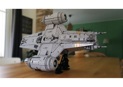 Lego Moc Ucs Razor Crest Display Stand By Dertagedieb Rebrickable