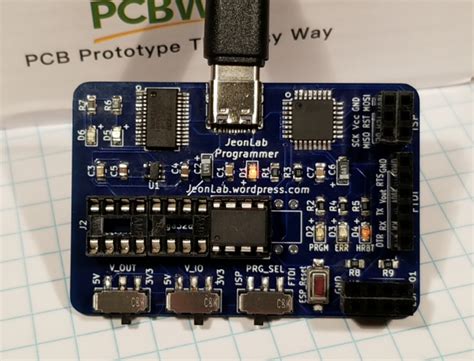 Integrated Isp And Ftdi Programmer For Avr And Esp Jeons Laboratory
