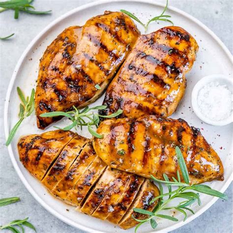 Juicy Maple Glazed Grilled Chicken Breast Healthy Fitness Meals